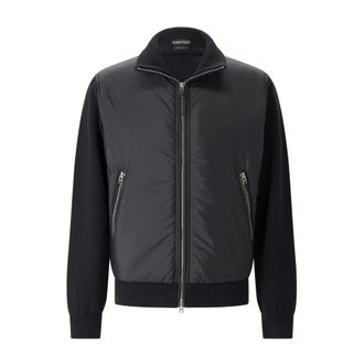 Tom Ford Herren, Jacken, Schwarzk, LGröße