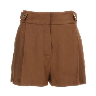 Elisabetta Franchi Short Shorts - - Shorts - Damen - Braun - XS