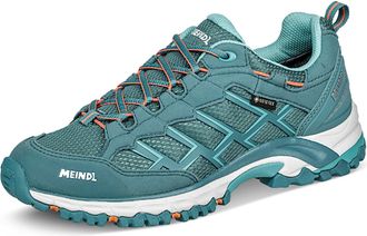 Meindl Damen Caribe Lady GTX Traillaufschuh, Smaragd/Orange, 39 EU