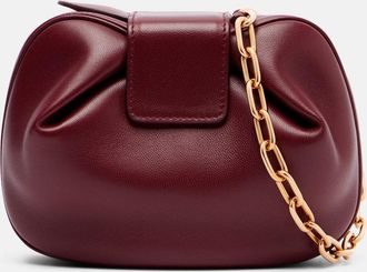 Gabriela Hearst Clutch Soft Demi aus Leder