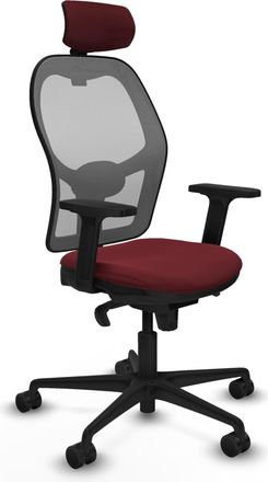 Piqueras y Crespo Chorquera Operating Chair mit 2D-Armen, h&ouml;henverstellbarer Lendenwirbelst&uuml;tze und Kopfteil h&ouml;henverstellbar und neigbar, ausgestattet mit 5 Positionen