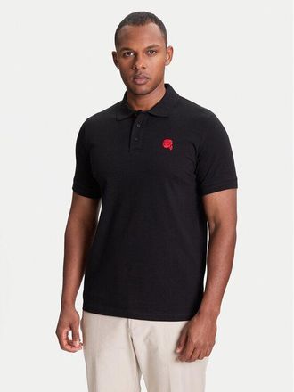 Karl Lagerfeld Poloshirt 745022 553231 Schwarz Regular Fit