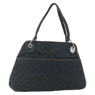 Gucci Sac bandouli&egrave;re vintage Pre-owned - Femme - Pre-owned - Noir - Taille: ONE Size