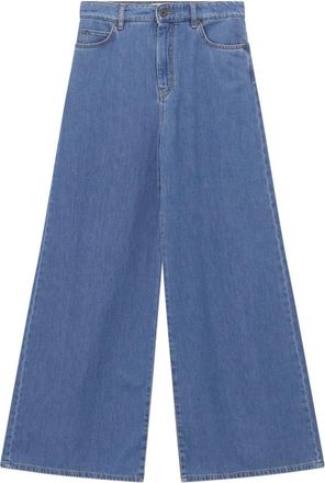 Max Mara Femme, Jeans, Bleu, Taille: 38 FR Wide Jeans