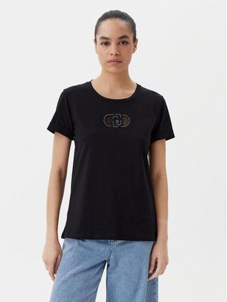 Liu Jo T-Shirt TA5180 JS923 Schwarz Regular Fit