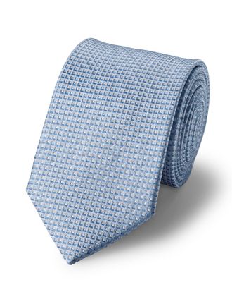 CHARLES TYRWHITT Krawatte aus Seide - Blau