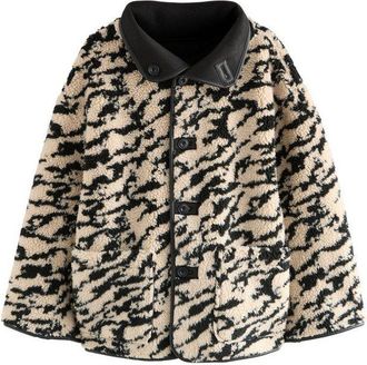 Next Wendejacke Wendejacke aus Teddyfell (1-St)