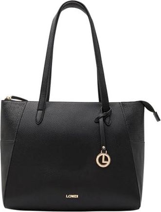 L.Credi Marlies, Sac à Main Femme, Noir (Schwarz), Taille Unique