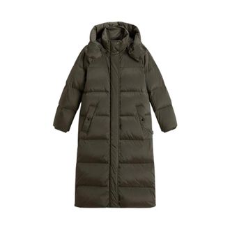 Woolrich Kelly Long Parka - - Coats - Damen - Gr&uuml;n - XL