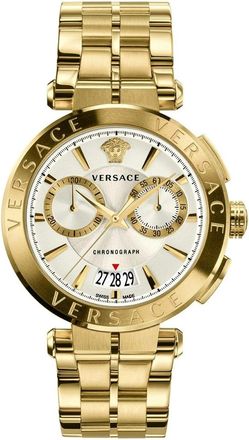 Versace Aion Chronograph - - Accessories - Herren - Gelb - ONE SIZE