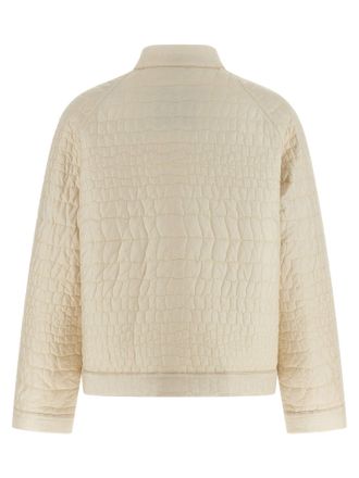 Moncler Down Jacket - Cream