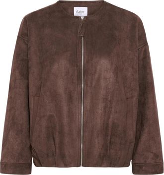 Saint Tropez ZaselineSZ Jacke - - Jackets - Damen - Braun - M