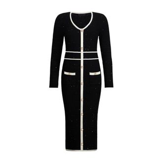 Liu Jo Damen, Kleider, Schwarzk, MGr&ouml;&szlig;e