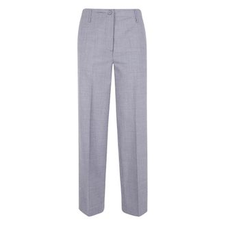 Semicouture Shelby Wide Hosen - - Trousers - Damen - Grau - S
