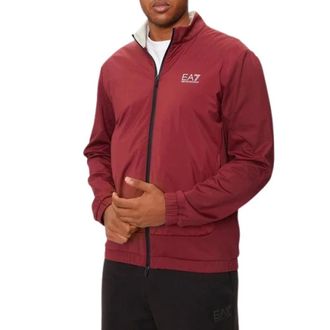 Emporio Armani Emporio Armani Ea7, Homme, Sweatshirts et sweats &agrave; capuche, Rouge, Taille: M SweaT-shirt Syrah