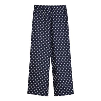 Max Mara Femme, V&ecirc;tements de nuit et de d&eacute;tente, Bleu, Taille: 36 FR Leisure Vik Pantalons