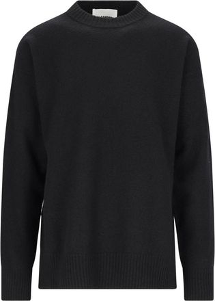 Jil Sander U-Boot-Pullover - Schwarz