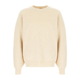 Fear of God Crewneck Sweater - - Knitwear - Herren - Beige - XS