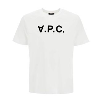 A.P.C. Standard Grand VPC T-Shirt - - Tops - Damen - Wei&szlig; - XL