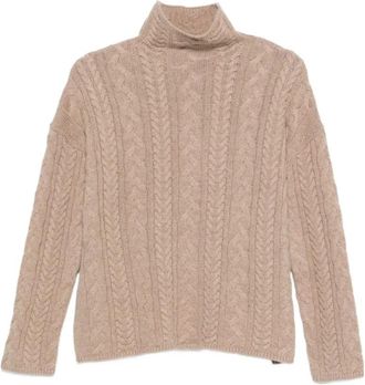 Max Mara Genova Pullover - Femme - Pulls - Beige - Taille: 40 FR