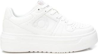 Refresh Sneakers Femme Blanc - Chaussures Confortables et polyvalentes - Mode d&eacute;contract&eacute;e - Mod&egrave;le 17240801 (Taille38)