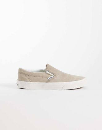 Vans Classic Slip-On Sneaker in Beige-Neutral