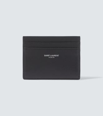Saint Laurent Kartenetui aus Leder