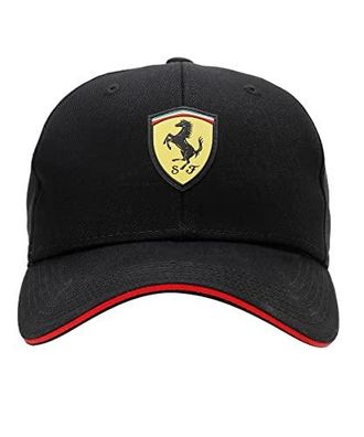 Puma Scuderia Ferrari - Casquette Classique pour Enfants - Noir - Unisexe - Taille Unique