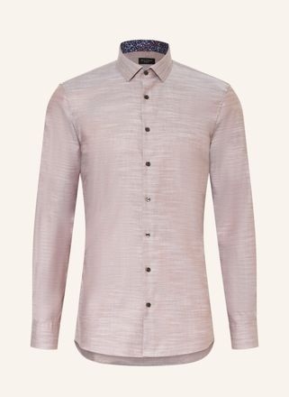 Olymp Hemd Super Slim Fit braun