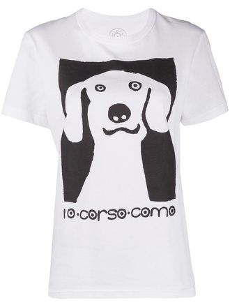 10 Corso Como t-shirt à imprimé graphique - Blanc