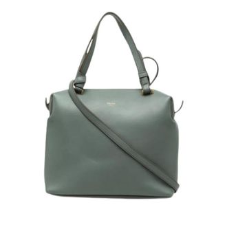 Celine Pre-owned Soft Cube Satchel - Femme - Pre-owned - Gris - Taille: ONE Size