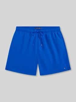 Tommy Hilfiger Regular Fit Badehose mit Logo Stitching