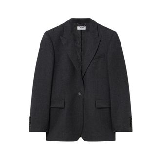 Stella McCartney Damen, Jacken, Grau, LGr&ouml;&szlig;e