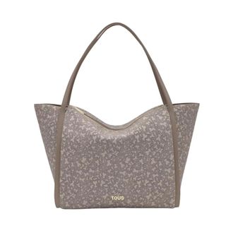 Tous Tous, Femme, Sacs, Beige, Taille: ONE Size Capazo L Kaos Mini Lines