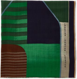 Moismont &Eacute;charpe &agrave; imprim&eacute; en laine