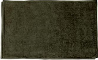 Möve Bamboo Luxe Badvorleger 50 x 80 cm aus 50% Baumwolle / 50% Viskose aus Bambus-Zellstoff, Olive