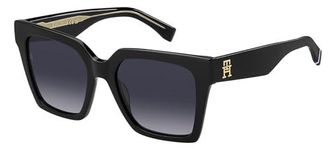 Tommy Hilfiger Lunettes de Soleil TOMMY HILFIGER TH 2100/S 807 BLACK 53/19/140 Femme