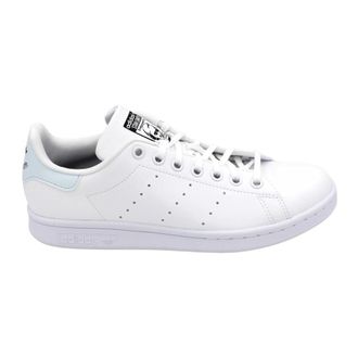 adidas Femme, Chaussures, Blanc, Taille: 37 1/3 EU Chaussure en Cuir &agrave; Lacets Semelle en Caoutchouc