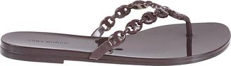 Tory Burch Femme, Chaussures, Noir, Taille: 38 EU Sandales &agrave; brides Gemini