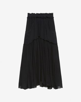 Isabel Marant Jupe Veronique - Femme - Noir - Taille 34 - Marant &Eacute;toile