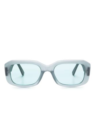 Retro Superfuture Eckige Numero 96 Sonnenbrille - Grau