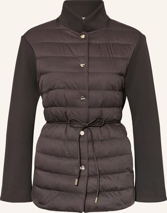 Herno Herno Daunenjacke Im Materialmix braun