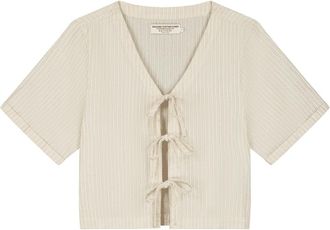 Kuyichi Damen vegan Top Beau Beige
