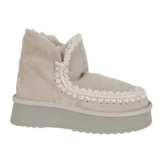 Mou Femme, Chaussures, Gris, Taille: 39 EU Mu.fw681000A Mini Bottes Plateforme Eskimo