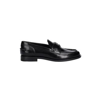 Msgm Loafer mit Buchstaben-Applikation - - Shoes - Damen - Schwarzk - 39 EU