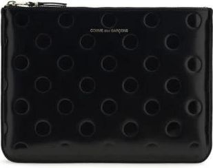 Comme Des Gar&ccedil;ons Polka Dot Zip Pouch - - Accessories - Herren - Schwarzk - ONE SIZE