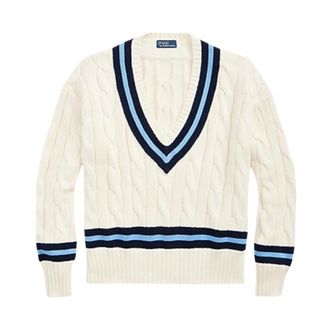 Polo Ralph Lauren Twisted Strickpullover - - Knitwear - Damen - Beige - L