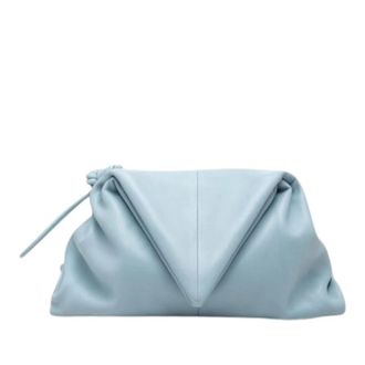 Bottega Veneta Pre-owned Trine Clutch - - Pre-owned - Damen - Blau - ONE SIZE