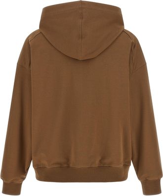 Brunello Cucinelli Lightweight Stretch Cotton Hoodie - Camel