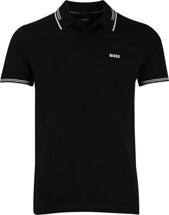 HUGO BOSS Homme, Tops, Noir, Taille: 3XL Polo Chemises
